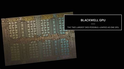 Gpu Ia Blackwell B200 Nvidia Promet Une Envolée Des Performances Face