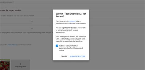 发布扩展程序 Chrome Extensions Chrome For Developers