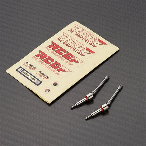 1 24 Axial Scx24 Ax24 Front Cvd Drive Shaft Axle Upgrades Rcgofollow