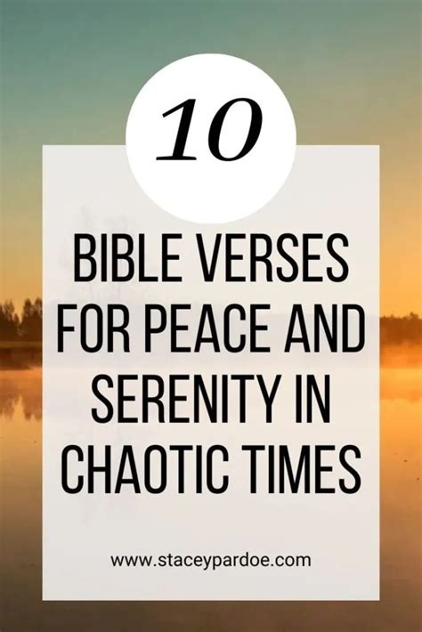 10 Bible Verses For Peace And Calm Stacey Pardoe In 2025 Peace