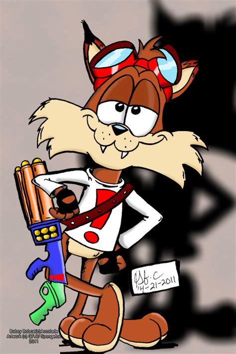 Bubsy Steam Punkish Bobcat By Spongefox On Deviantart