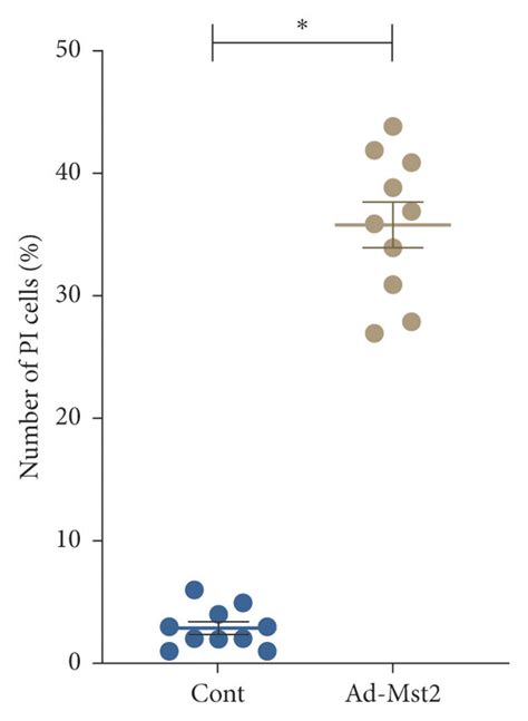 Mst2 Inhibits The Viability Of Thyroid Carcinoma Cells A Cell Download Scientific Diagram