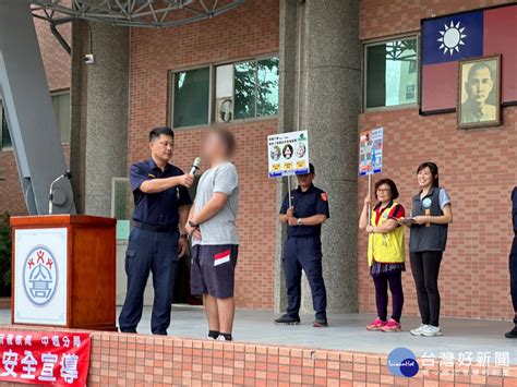 中壢警推動「社區警政再出發」 深入校園宣導 蕃新聞