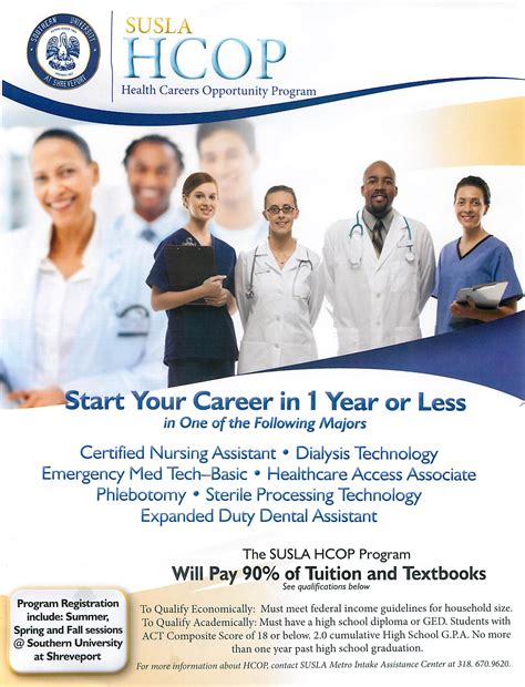 Hcop Accepting Applications Southern University Shreveport Louisiana