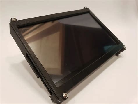 Raspberry Pi Screen Case By S Sherman Download Free STL Model Printables Com