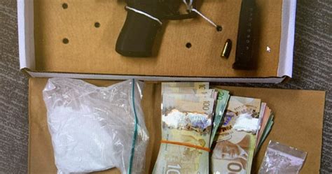 Loaded Handgun And Drugs Seized In Guelph One Man Arrested Police