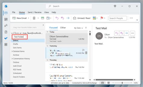 How To Create Folders In Microsoft Outlook