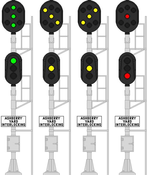 Ashberry Yard Interlocking Signals By Misterpsychopath3001 On Deviantart