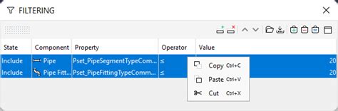 filtering components solibri desktop help center
