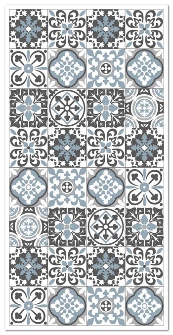Alfombra Vinílica Hidráulica Níjar Multicolor 80x200 Cm Maisons Du Monde