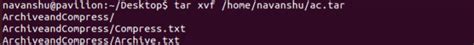 how to compress and extract files in linux tar gzip gunzip commands