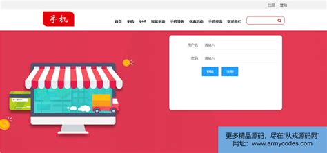 基于ssm的手机商城管理系统 Java毕业设计从戎源码网从戎源码网
