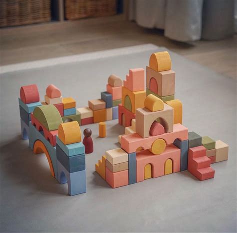Colorful Wooden Blocks Toys