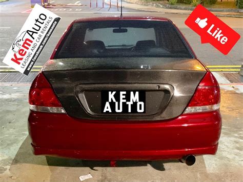 Full Mod Drift Racing Candy Red Mitsubishi Lancer Glx Cs3 1 6l Manual