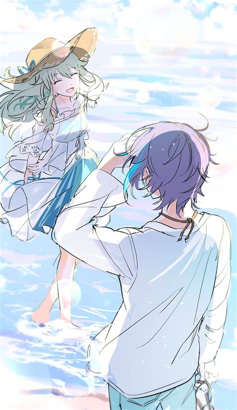 Kusanagi Nene And Kamishiro Rui Project Sekai Drawn By Iwatnc Danbooru