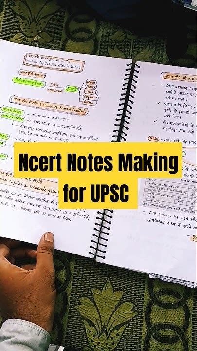 Ncert Notes Making For Upsc Examhow To Make Notes For Upsc Upsc