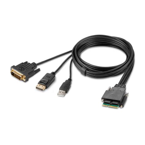 Modular DVI DP Dual Head Host Cable Ft M Belkin ES