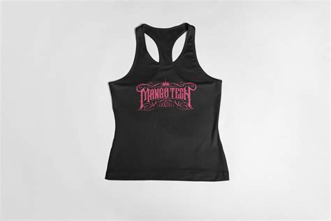 Girls Racerback Black Mango Tech Clothing