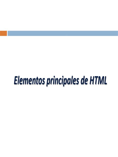 Head En Html Pdf Html Desarrollo De Software