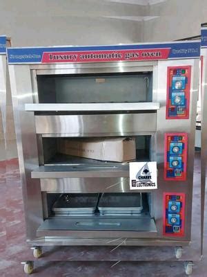 Luxury Automatic Commercial Gas Oven6trays 3decks 60breads In Ilala