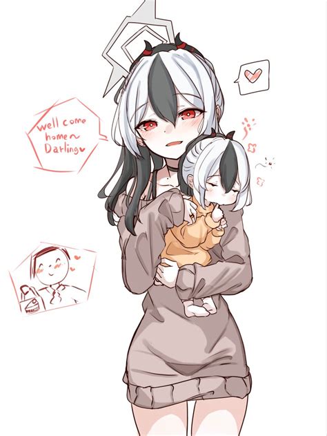 Peroronti Kayoko Blue Archive Sensei Blue Archive Blue Archive Absurdres Commentary