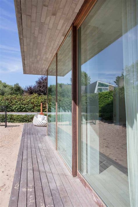 Strakke Houten Ramen In Afrormosia Moderne Architectuur