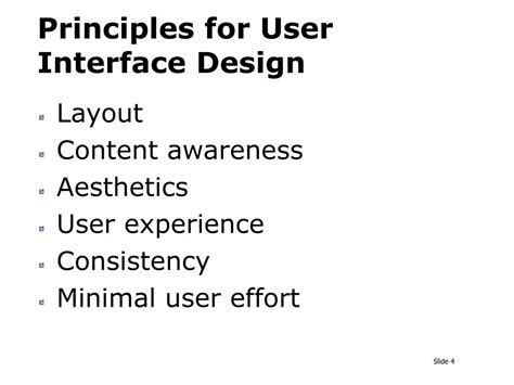 Ppt User Interface Structure Design Chapter 11 Powerpoint