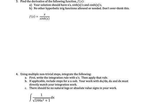 solved 1 find the arclength of the function f x 41x4 8x21