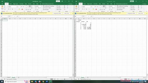 Cách Mở 2 File Excel Cùng Lúc Trên Màn Hình Máy Tính đơn Giản Thủ