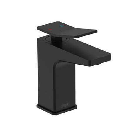 1 Hole Bath Filler Tap Black Bristan Tangram B Tan1hbfblk