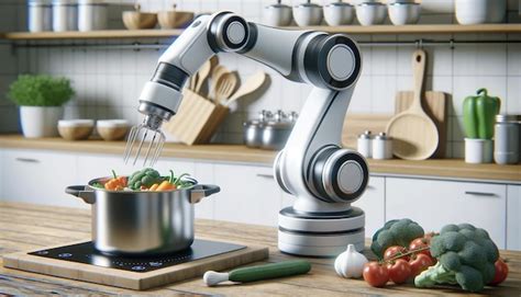 Premium Ai Image Artificial Intelligence Prepares Food Development Of