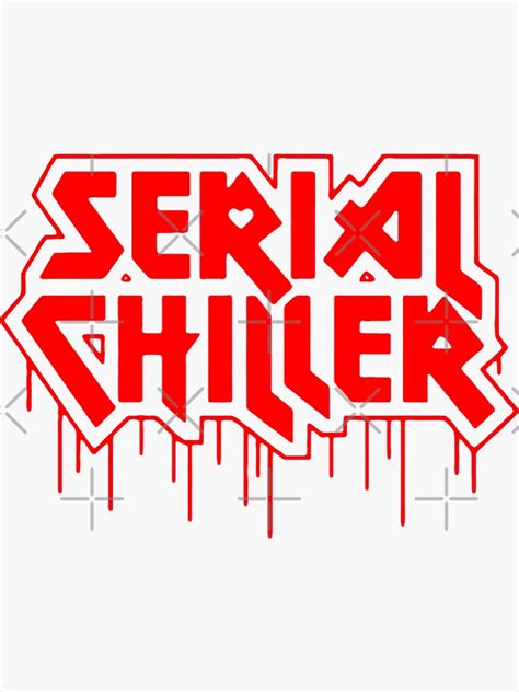 Bailey Sarian Merch Bailey Sarian Serial Chiller Sticker For Sale By