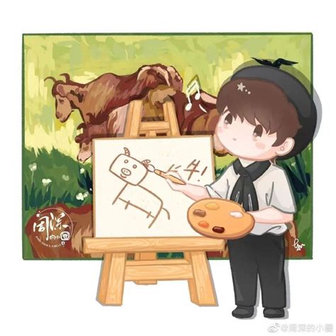周深·绘声绘影｜叮！小画家深深来喽！腾讯新闻
