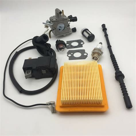 Carburetor For Stihl Fs Fs Fs Fs Gasket Filter Ignition Coil Kit