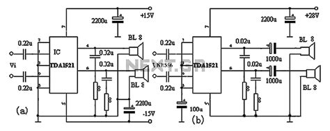 Amplifier Circuit Diagram Tda1521 Under Other Circuits 59481 Next Gr