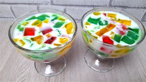 Бите скло Простий рецепт з молока та желе Youtube