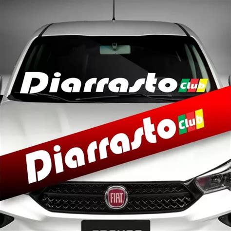 Diarrasto Adesivo Premium Faixa Parabrisa Tuning