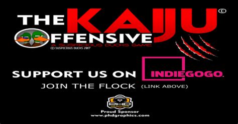 The Kaiju Offensive Indiegogo