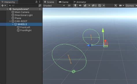 Unity 3D Wheels And Wheel Colliders