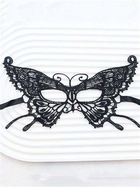 Soft Skin Friendly Sexy Black Lace Eyemask Mask Perfect Accessory For