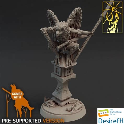 Download Yokai Tengu 1 3d Print Desirefxcom