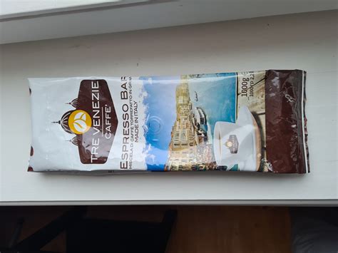 Кофе в зёрнах натуральный жареный TRE VENEZIE CAFFE Espresso Bar | отзывы