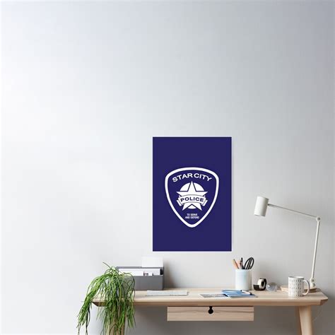 Scpd Poster By Catsbag Redbubble