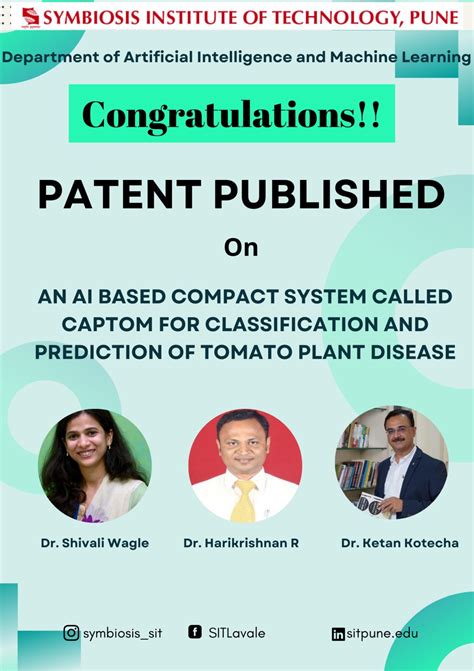 Department Of Ai And Machine Learning Sit Pune Posted On Linkedin