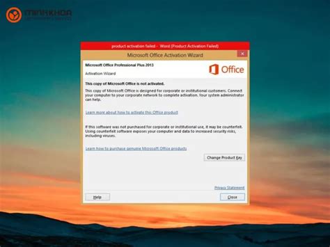 Cách Sửa Lỗi Product Activation Failed Office 2010 2013 2016