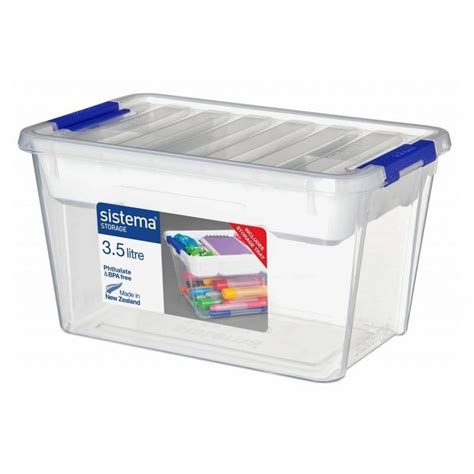 Sistema Storage 3 5l With Tray Multi Use Organizer