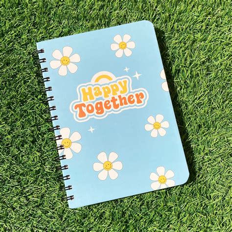 Hardcover Wiro Notebook Happy Together 250 Pages Stay Noted