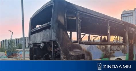 Тэнүүн Огоо ХХК ийн автобус шатжээ