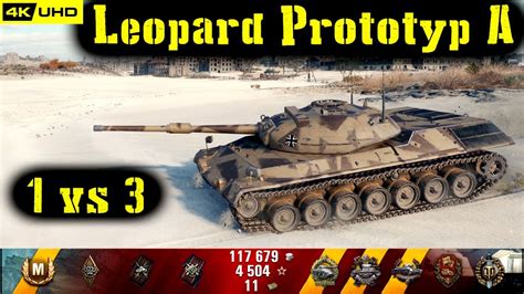 World Of Tanks Leopard Prototyp A Replay 8 Kills 4 7k Dmg Patch 1 6 1