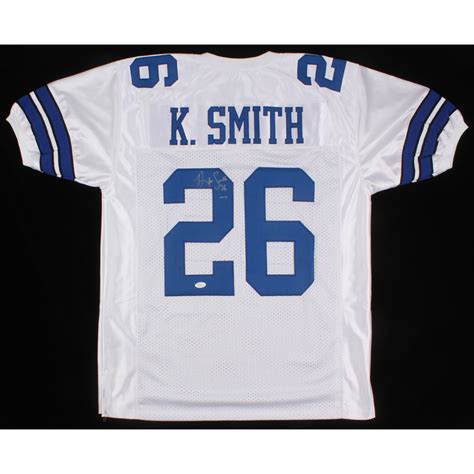 Kevin Smith Signed Jersey Jsa Coa Pristine Auction